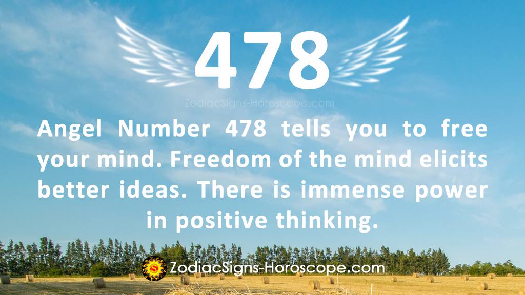 Angel Number 478 Meaning: Free Your Mind | 478 Angel Number