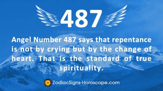 Angel Number 487 Meaning: True Spirituality - ZodiacSigns-Horoscope.com