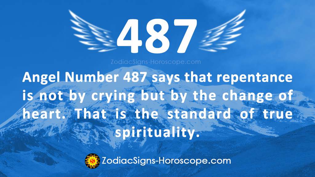 Angel Number 487 Meaning: True Spirituality - ZodiacSigns-Horoscope.com