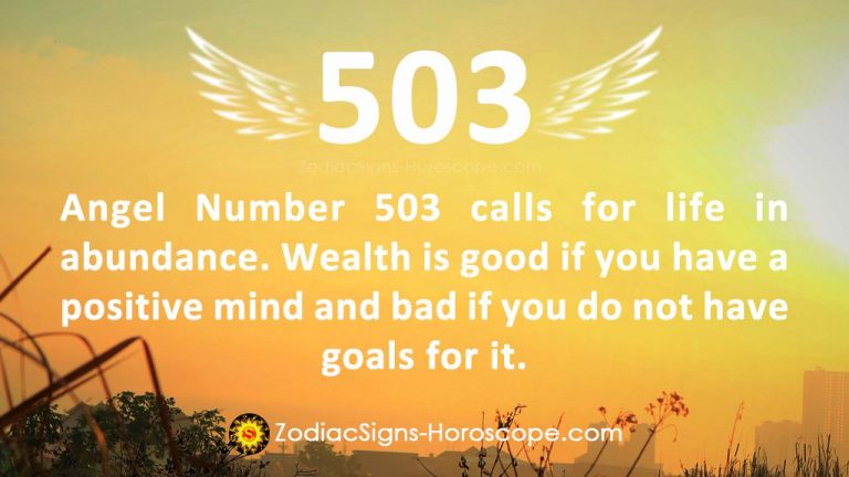 Angel Number 503 Meaning: Abundant Life - ZodiacSigns-Horoscope.com
