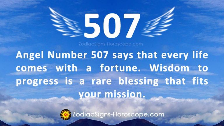 Angel Number 507 Meaning: Good Fortune - ZodiacSigns-Horoscope.com
