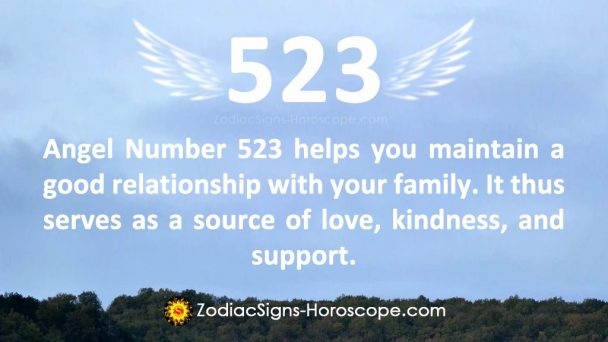 Angel Number 523 Meaning: Family Love - ZodiacSigns-Horoscope.com