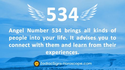 Angel Number 534 Meaning: New People - ZodiacSigns-Horoscope.com