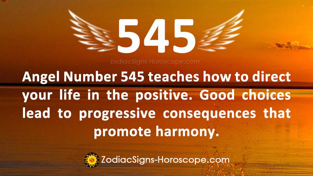 Angel Number 545 Meaning: Direct Your Life | 545 Angel Number | ZSH