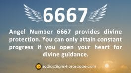 Angel Number 6667 Meaning: Divine Protection | 6667 Angel Number