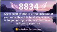 Angel Number 8834 Meaning: Total Independence