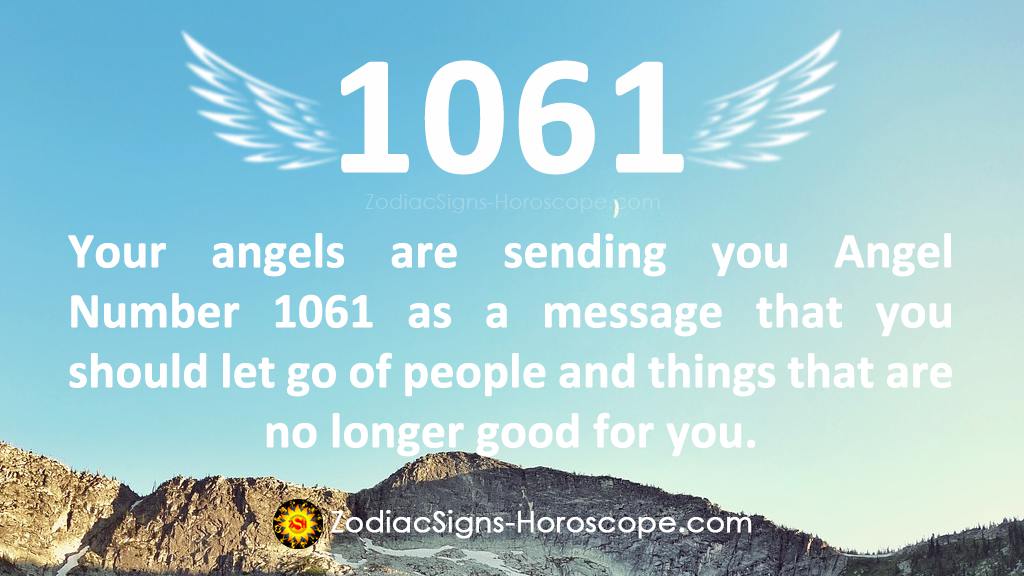 Angel Number 1061 Meaning: No Negativity | 1061 Numerology