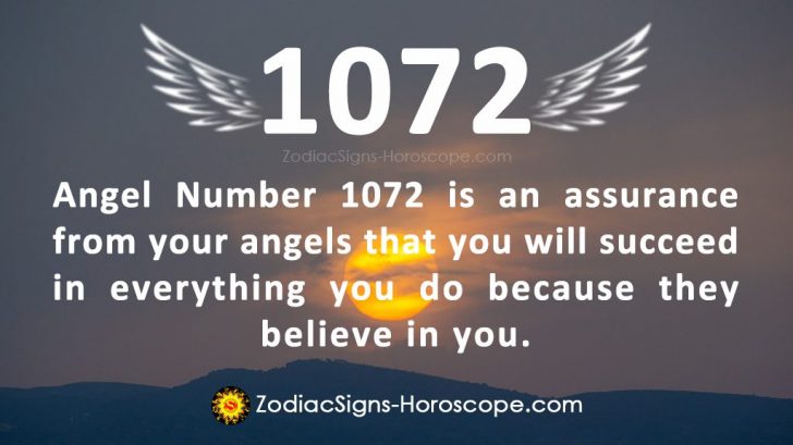 Angel Number 1072 Meaning: Being Proud - ZodiacSigns-Horoscope.com