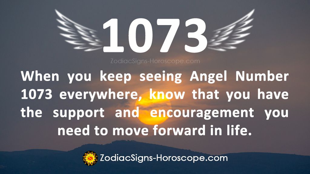 Angel Number 1073 Meaning: Support | 1073 Numerology