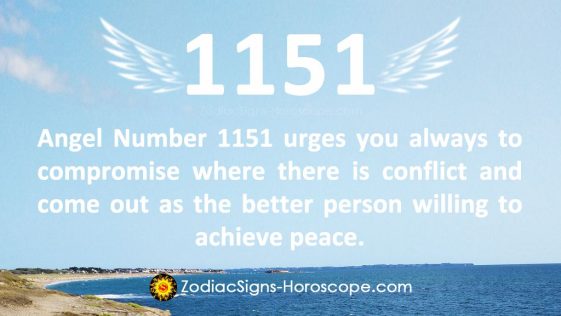 Angel Number 1151 Meaning: Compromise | 1151 Numerology