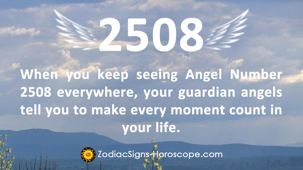 Angel Number 2508 Meaning: Enthusiasm | 2508 Numerology