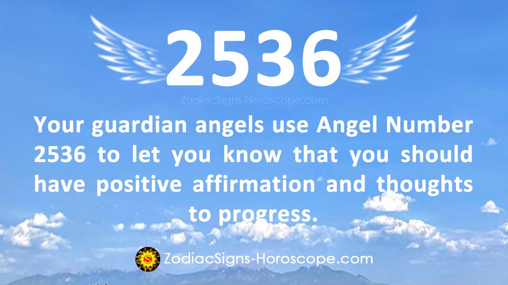 Angel Number 2536 Meaning: Positivity | 2536 Numerology