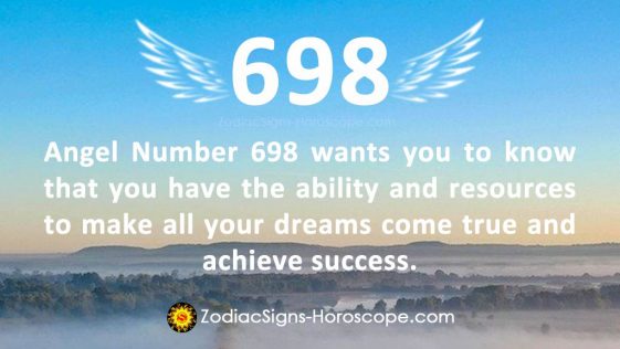 Angel Number 698 Meaning: Valid Dreams | 698 Numerology