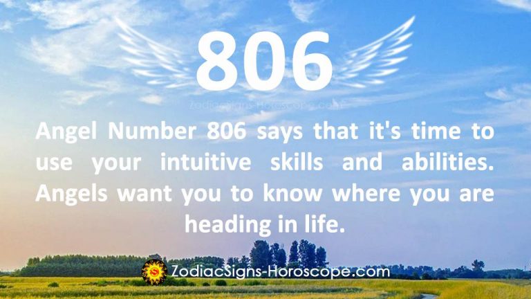 Angel Number 806 Meaning: Slowing Down | 806 Symbolic Meaning