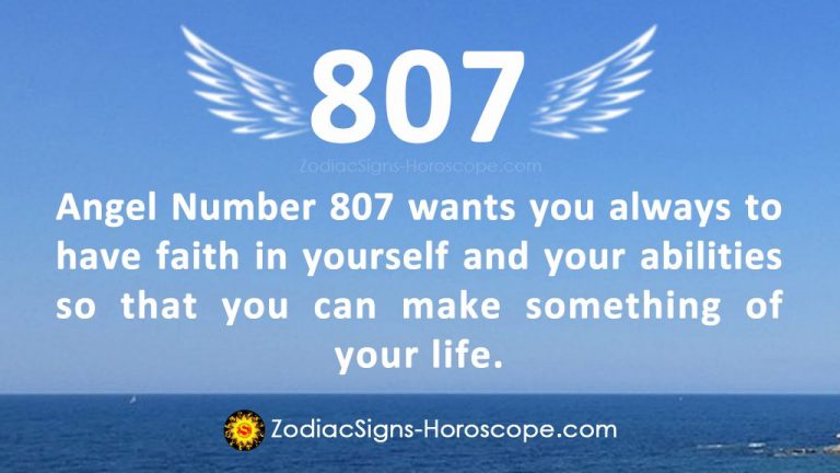 Angel Number 807 Meaning: Faithfulness | 807 Numerology