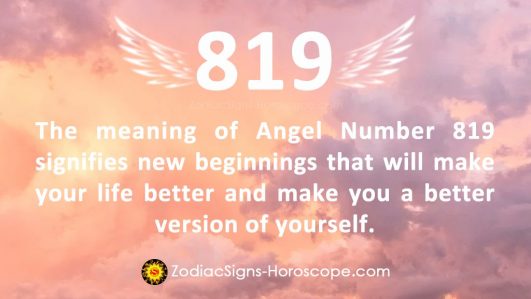 Angel Number 819 ความหมาย: การเริ่มต้นใหม่ | 819 ศาสตร์แห่งตัวเลข