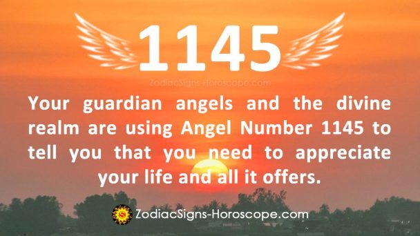Angel Number 1145 Meaning: Life Is Good | 1145 Numerology