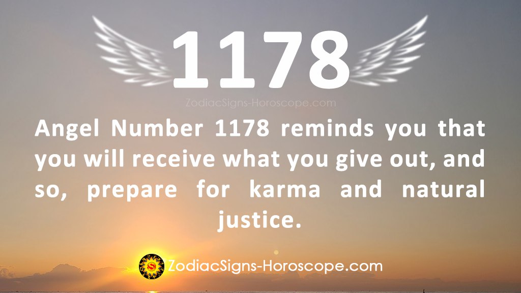 Angel Number 1178 Meaning: Karma | 1178 Numerology