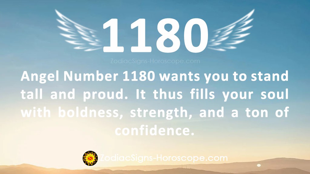 Angel Number 1180 Meaning: Stand Proud | 1180 Numerology