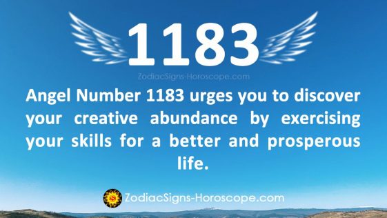 Angel Number 1183 Meaning: Affluence | 1183 Numerology