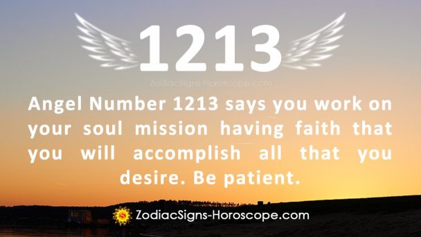 Seeing Angel Number 1213 Meaning and Significance: Your Persistence ...