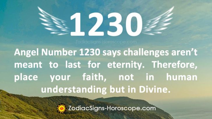 Angel Number 1230 Meaning: Believe | 1230 Numerology