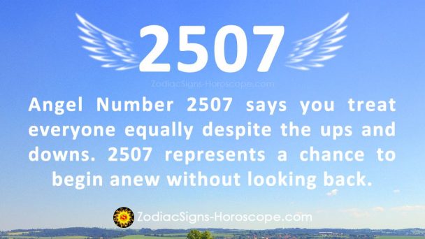 Angel Number 2507 Meaning: Career Progression | 2507 Numerology