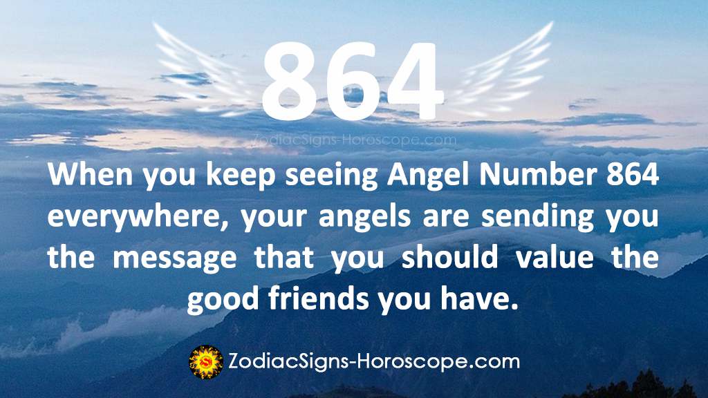 Angel Number 864 Meaning: Friendships | 864 Numerology