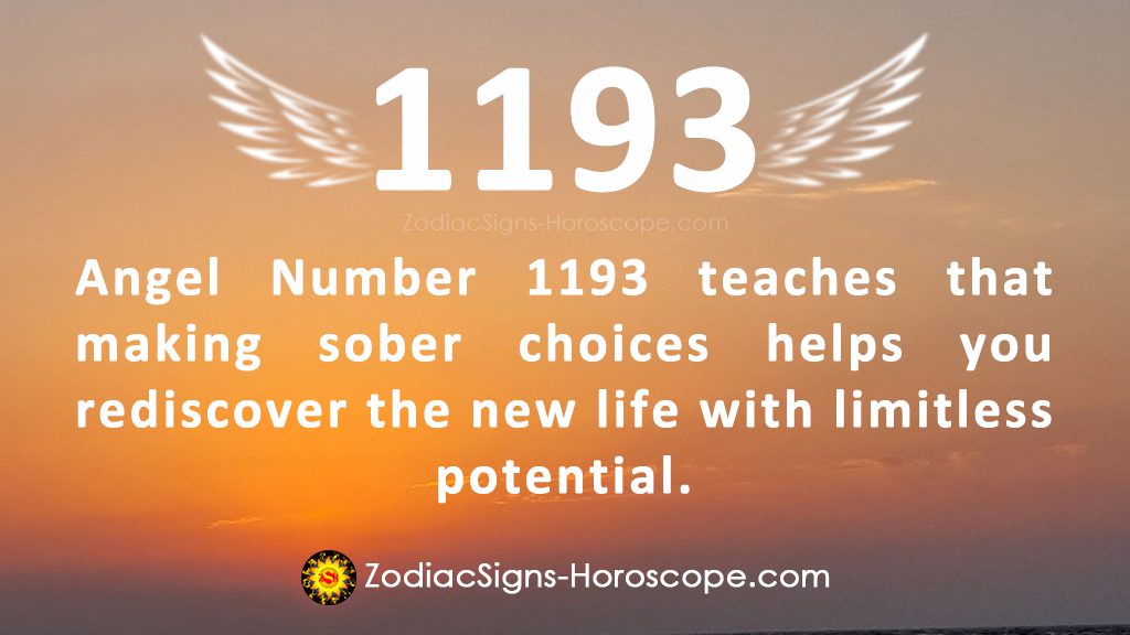 Angel Number 1193 Meaning: Soberness | 1193 Numerology