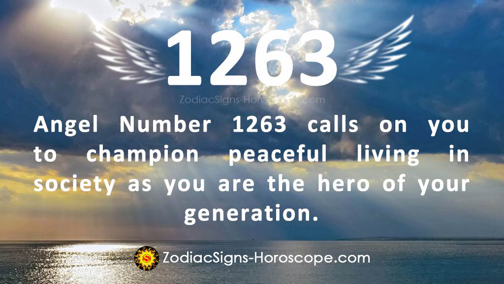 Angel Number 1263 Meaning: Society | 1263 Numerology