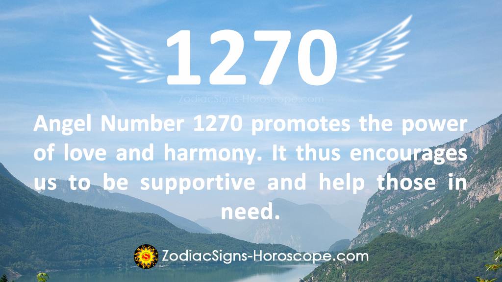 Angel Number 1270 Meaning: Supportive | 1270 Numerology