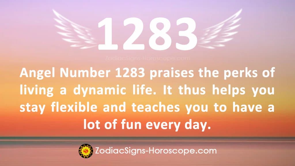 Angel Number 1283 Meaning: Be Dynamic | 1283 Numerology