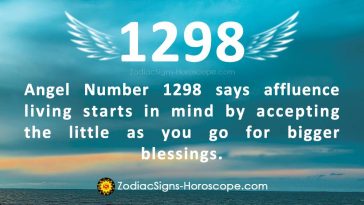 Angel Number 1298 Meaning: Gratitude | 1298 Numerology