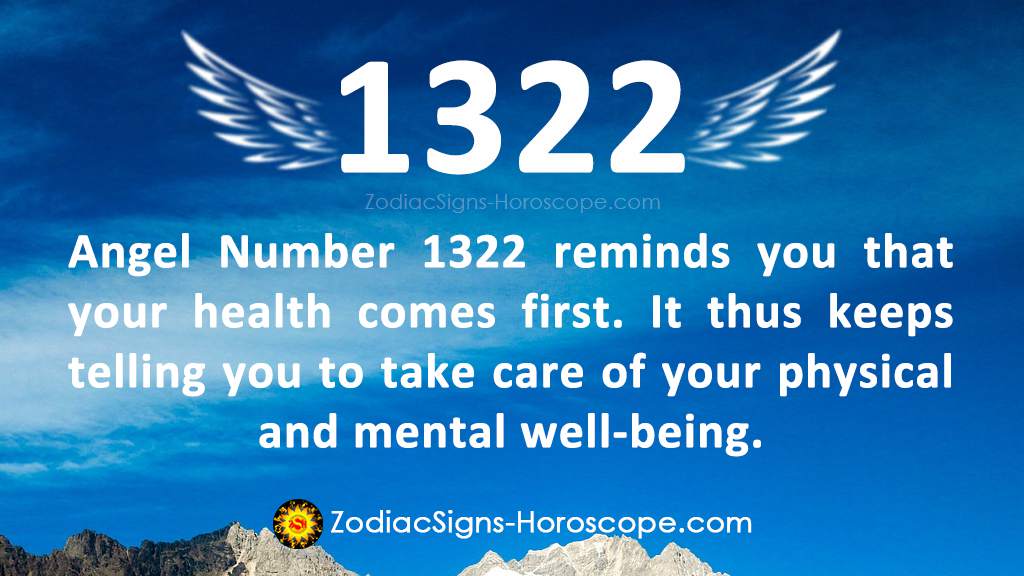 Angel Number 1322 Meaning: Health First | 1322 Numerology