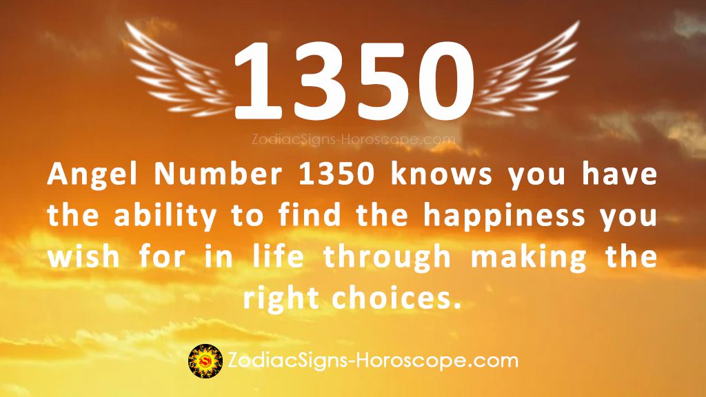 Angel Number 1350 Meaning: Happiness | 1350 Numerology