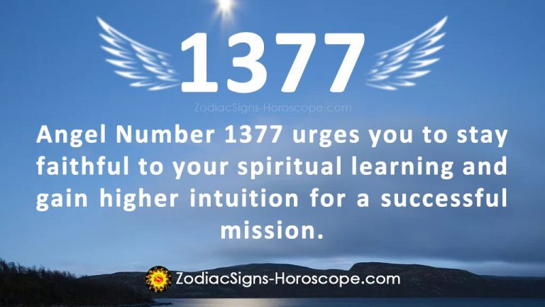 Angel Number 1377 Meaning: Learning | 1377 Numerology
