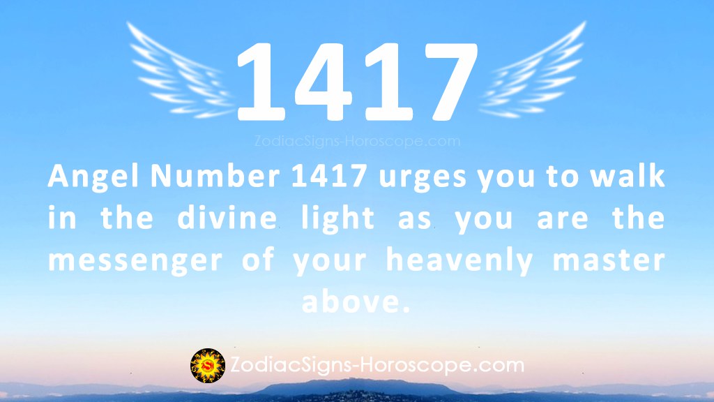 Angel Number 1417 Meaning: Champion | 1417 Numerology