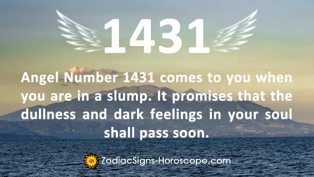 Angel Number 1431 Meaning: A Slump | 1431 Numerology