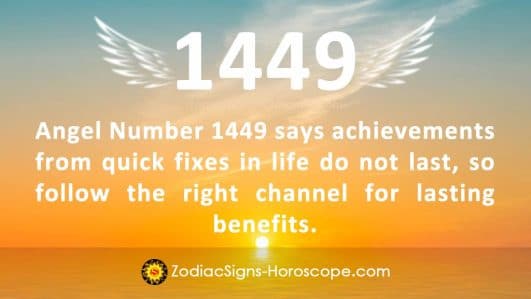 Angel Number 1449 Meaning: Reality | 1449 Numerology