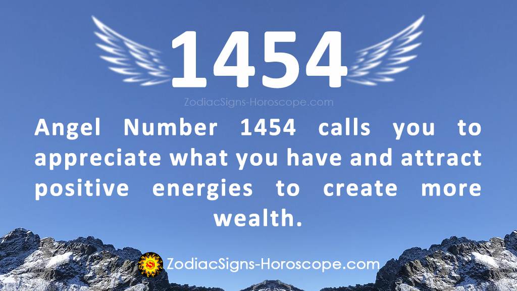 Angel Number 1454 Meaning: Appreciation | 1454 Numerology