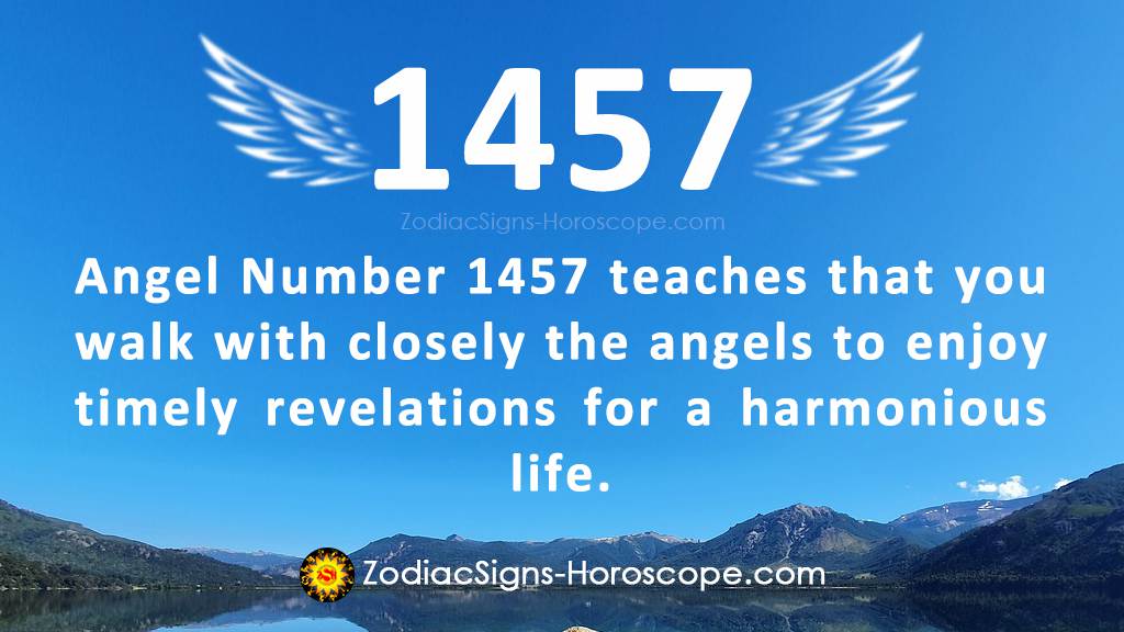 Angel Number 1457 Meaning: Revelations | 1457 Numerology