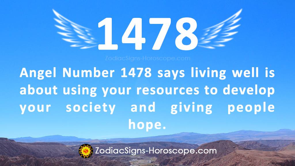 Angel Number 1478 Meaning: Great Life | 1478 Numerology