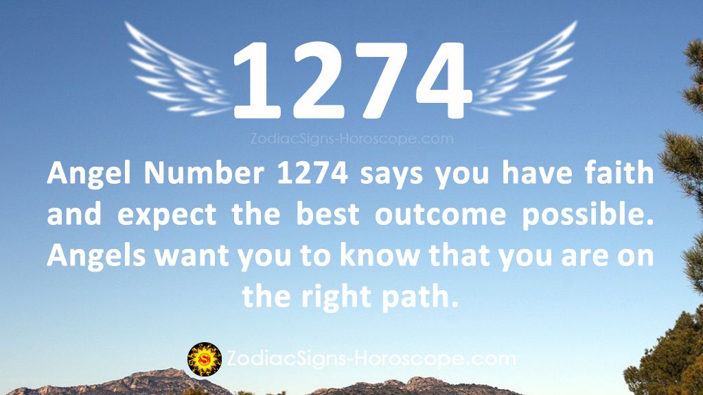 Seeing Angel Number 1274 Symbolism Says Going With The Flow