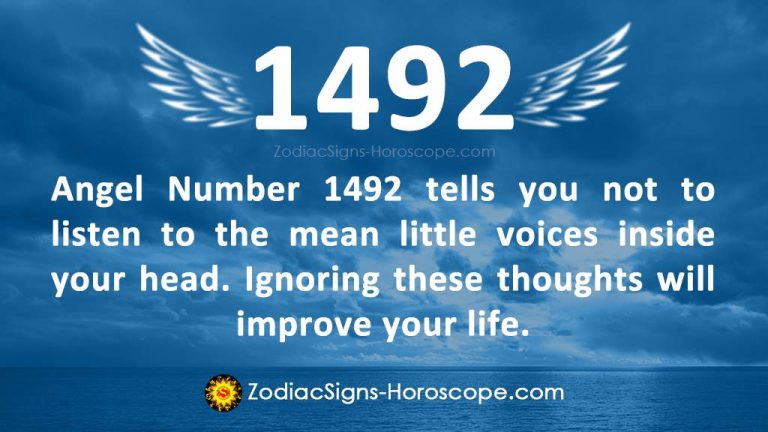 Angel Number 1492 Meaning: Don't Listen | 1492 Numerology