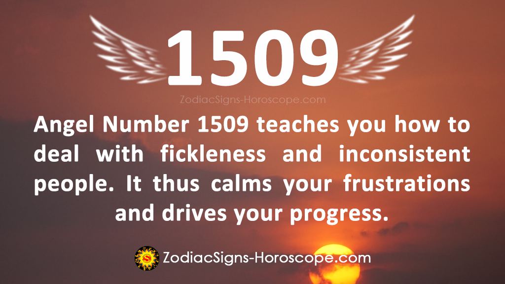 Angel Number 1509 Meaning: Fickleness | 1509 Numerology