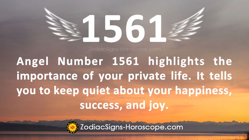 Angel Number 1561 Meaning: Private Life | 1561 Numerology