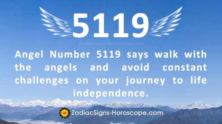 Angel Number 5119 Meaning: Strength | 5119 Numerology