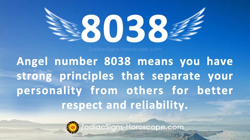 Seeing Angel Number 8038 Symbolic Significance: Build Your Principles