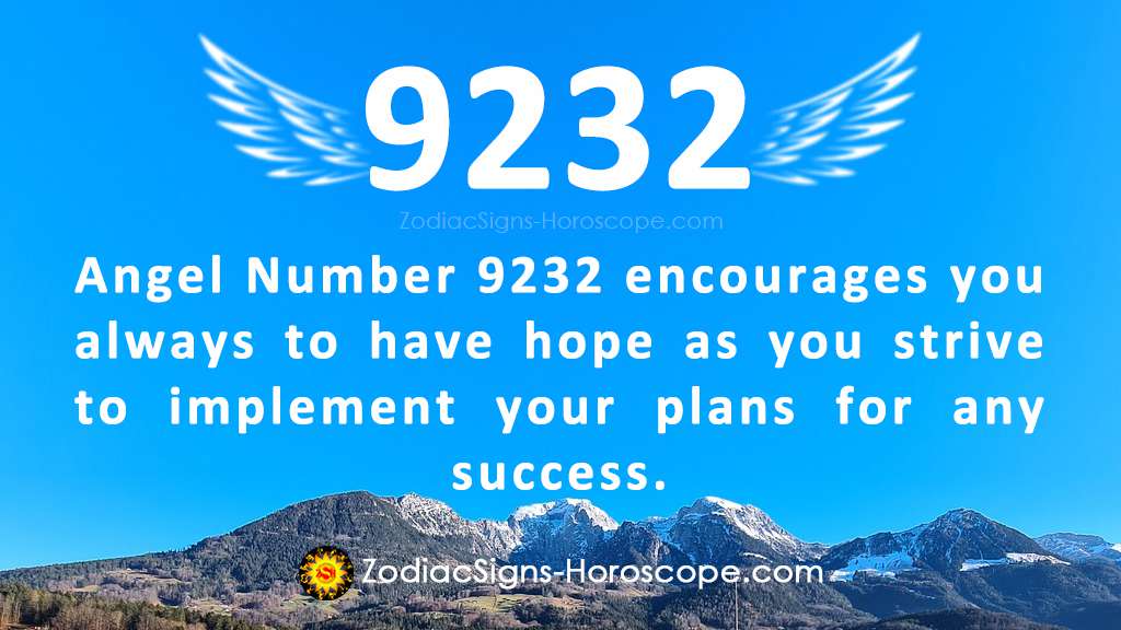 天使編號 9232 含義：積極性 | 9232 命理