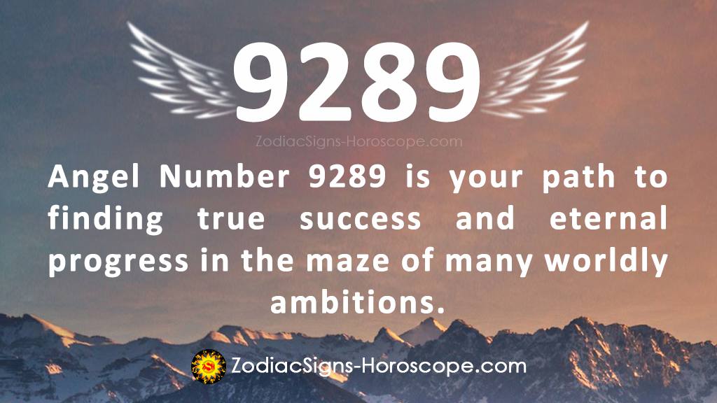 Angel Number 9289 Meaning: Ambitions | 9289 Numerology